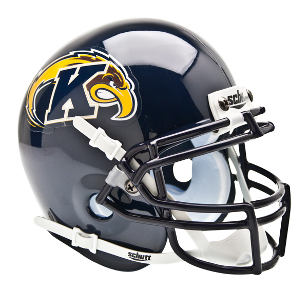 KENT STATE GOLDEN FLASHES SCHUTT MINI AUTHENTIC FOOTBALL HELMET