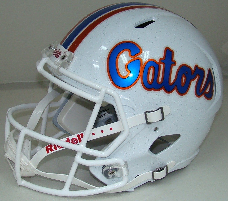 Florida Gators 2015 Alternate WHITE SPEED Riddell Full Size REPLICA ...